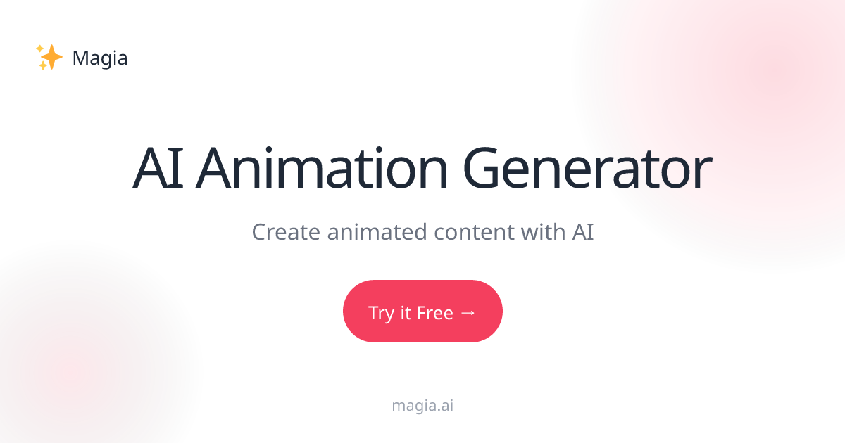 Generador de Animaciones IA
